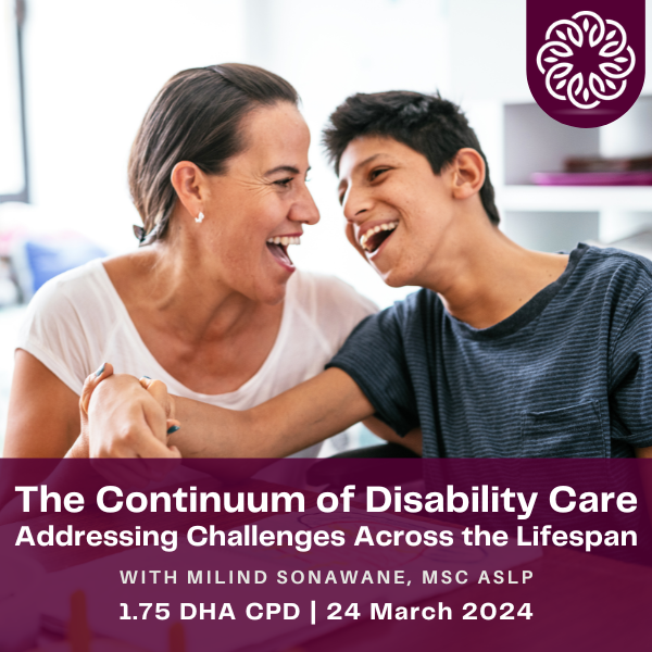 Pulse-DHA CPD - The Continuum of Disability Care
